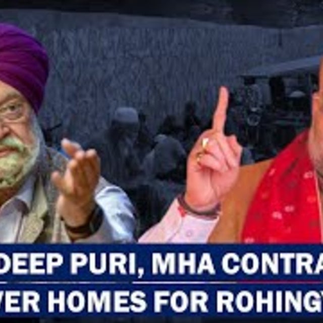 Hardeep Puri Boasts Housing For Rohingya, Amit Shah's MHA Denies ... Hardeep Puri Boasts Housing For Rohingya, Amit Shah's MHA Denies ...