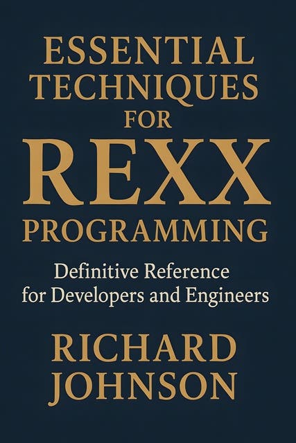 Essential Techniques For Rexx Programming Definitive Reference For Developers And Engineers
