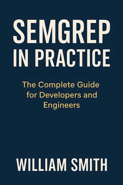 Semgrep in Practice: The Complete Guide for Developers and Engineers - Ebook - William Smith ...