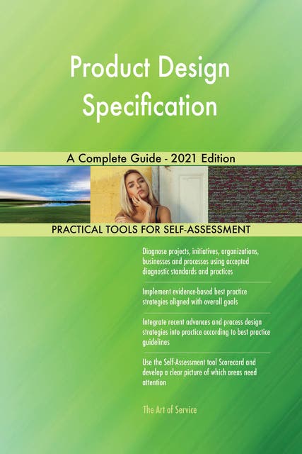 Product Design Specification A Complete Guide - 2021 Edition - eBook ...