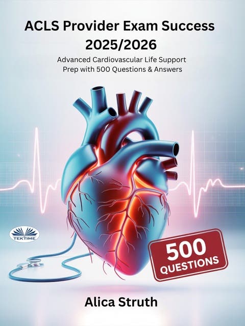 ACLS Provider Exam Success 2025/2026: Advanced Cardiovascular Life Support Prep With 500 ...