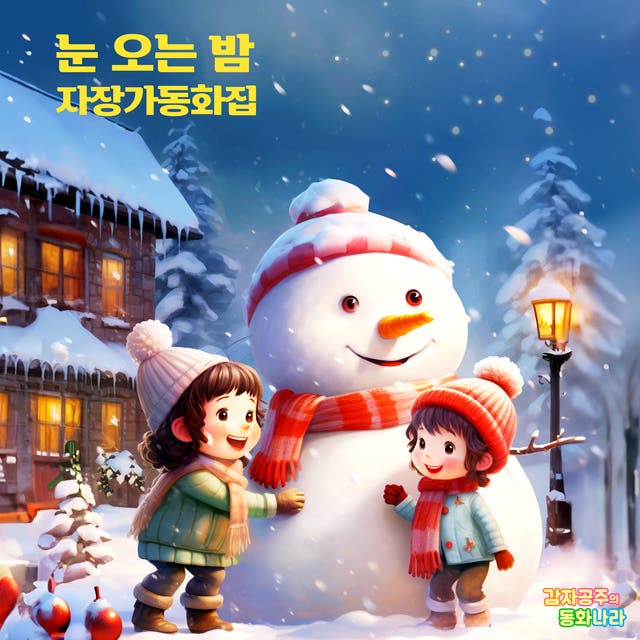 눈 오는 밤 자장가동화집 감자공주의 명작동화 잠이 솔솔 오는 명작동화4편 연속듣기45분 오디오북 카를로 콜로디 그림형제 에른스트 호프만 양미선 글 포르투갈